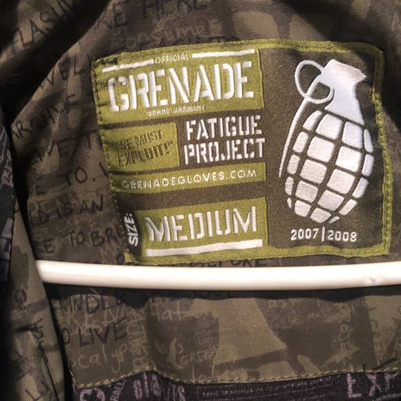 Grenade | Jackets & Coats | Grenade Fatigue Project Snowboard Jacket ...